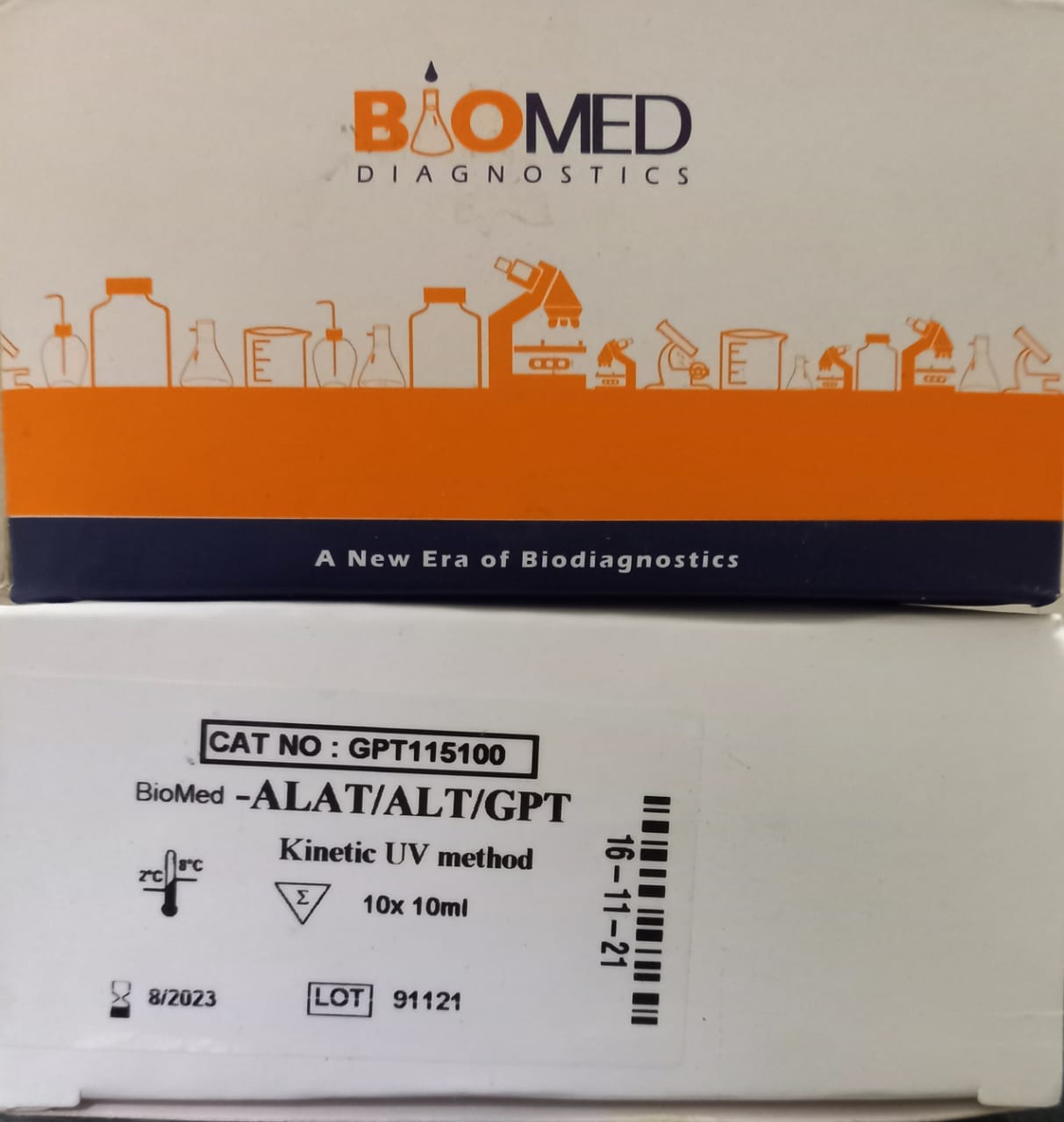 Biomed - GPT (ALAT/ALT/GPT) (10x10 ml) - كيرلاب أجهزة ومستلزمات معامل ...